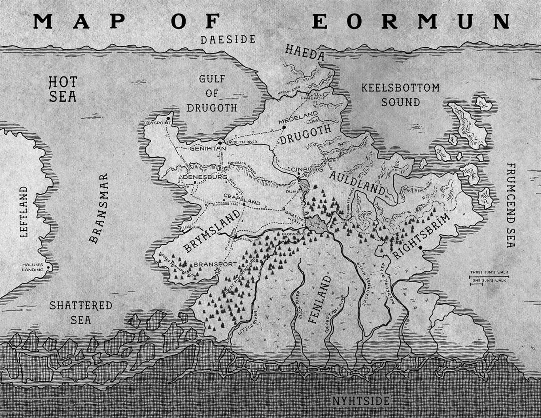 Map of Eormun | Updates | DJ Molles